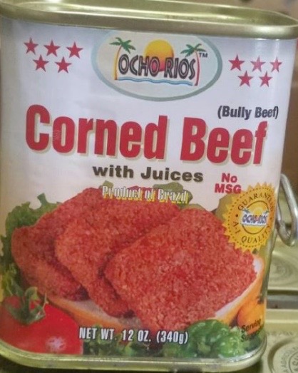 Ocho Rios Corned Beef Recalled for Lack of Inspection