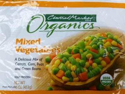 HEB, Central Markets Frozen Veggies Recalled for Listeria