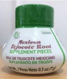 ELV Alipotec Mexican Root Supplement Pieces Recalled