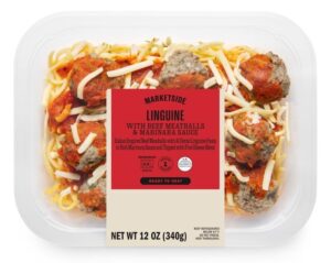 Health Alert For Marketside Linguine With Meatballs For Listeria