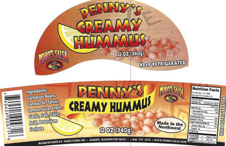 Penny's Hummus Recalled for Possible Listeria Contamination