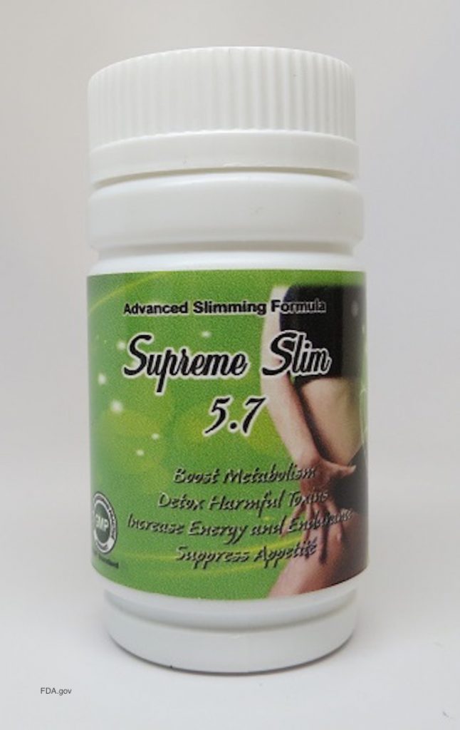 Supreme Slim 5.7 Contains Hidden Drugs